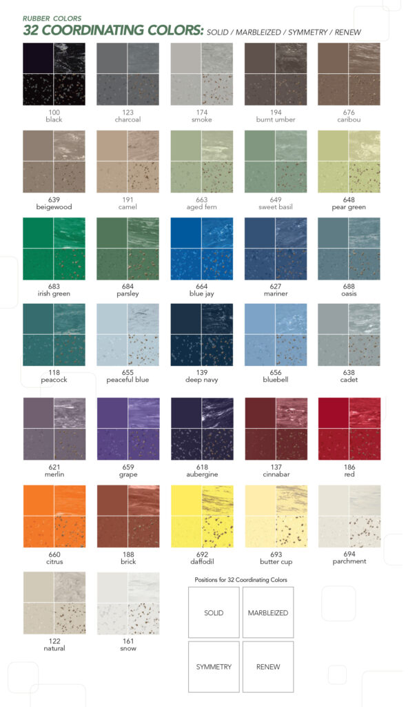 coordinating colors - Roppe